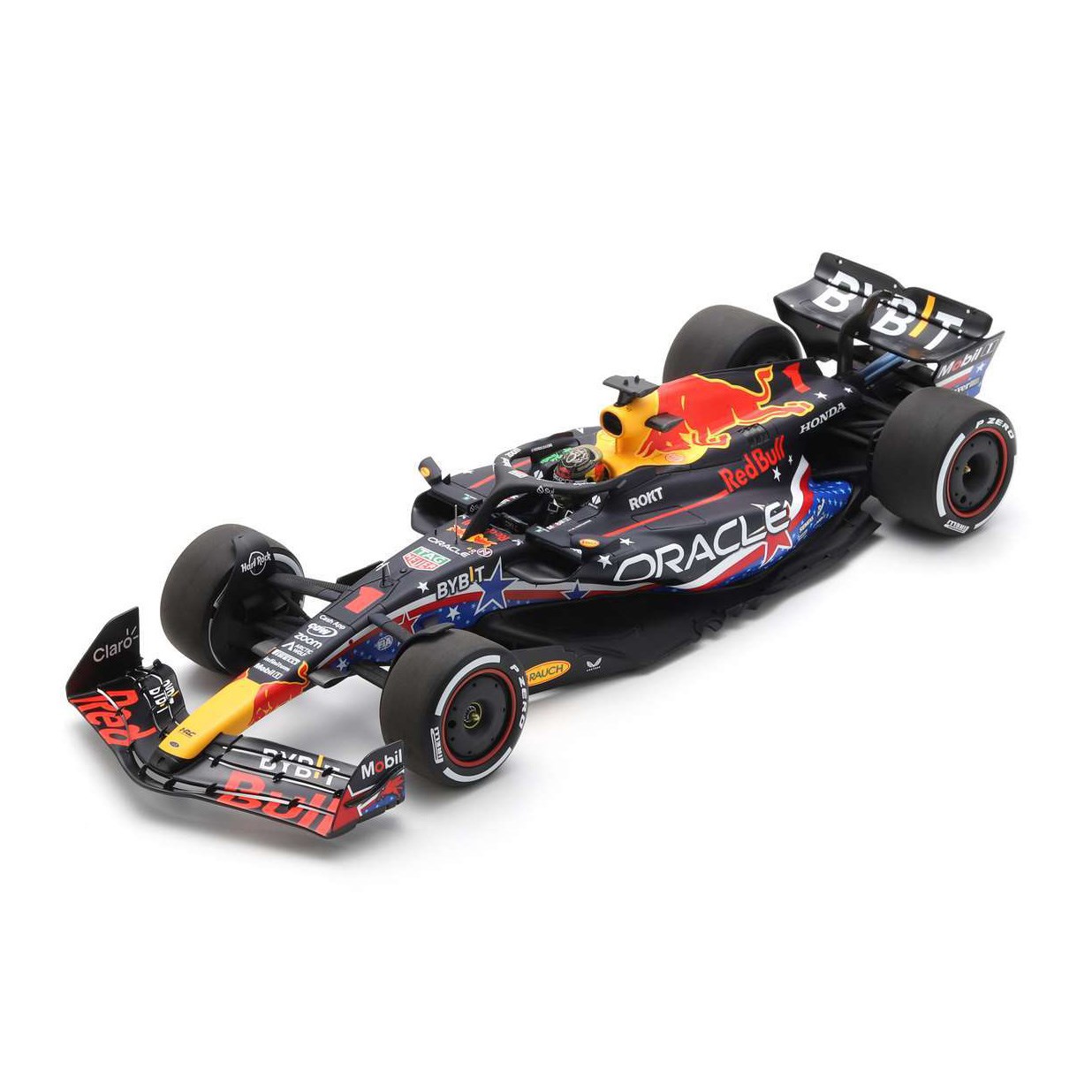 Spark Red Bull RB19 - 1st 2023 American Grand Prix - #1 M. Verstappen 1:18